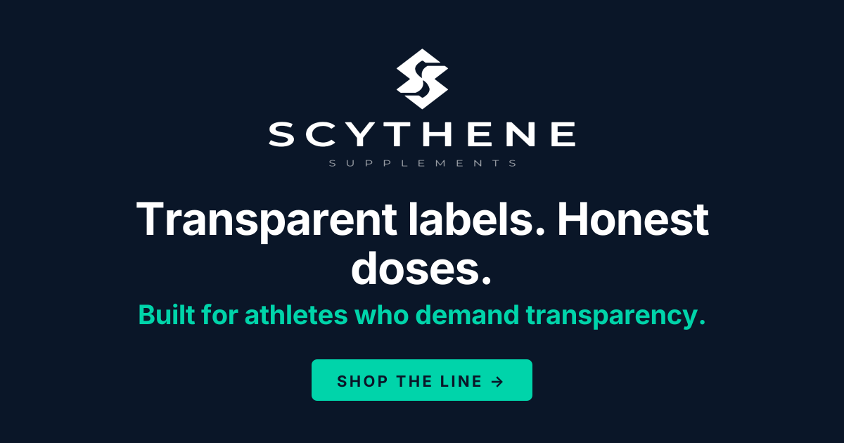 Scythene Supplements | Evidence-Based Supplements